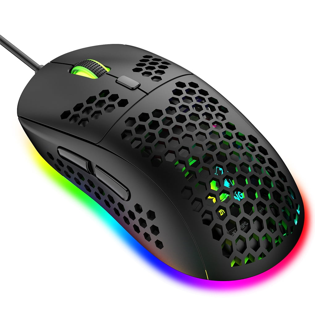 Linyer Game Mouse USB Wired RGB Light Gaming Mouse DPI Adjustable ...