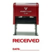 Vivid Stamp Paid In Full Self-Inking Office Rubber Stamp (Blue) - Large ...