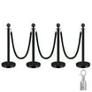 4 PCS Gold Stanchions with Red Velvet Ropes-Red Carpet Party Crowd ...