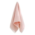 Bathroom set, striped hand towel collection, soft woven fabric ...