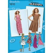 Simplicity Misses Dresses and Jacket-6-8-10-12-14 - Walmart.com