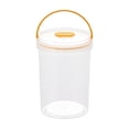 940ml/480ml Round Clear Airtight Food Storage Containers with Handle ...