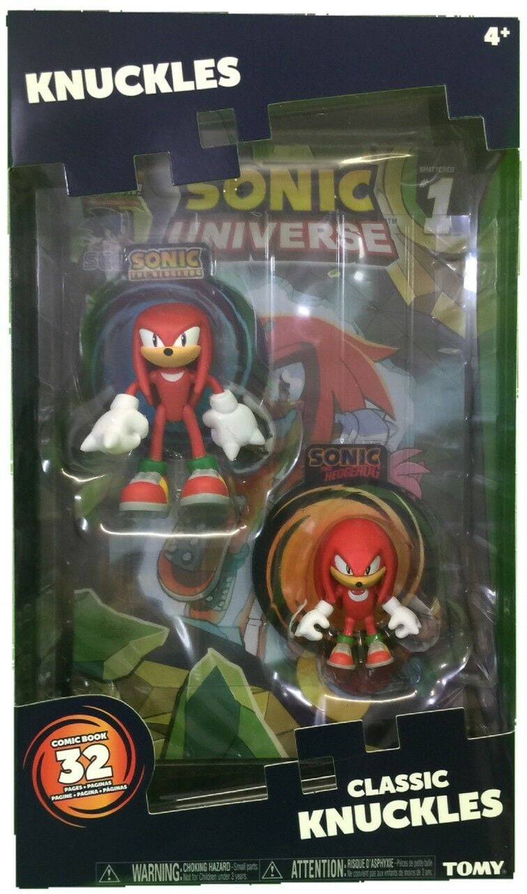 Classic Knuckles 2 Pack Figures with Comic Book - Walmart.com