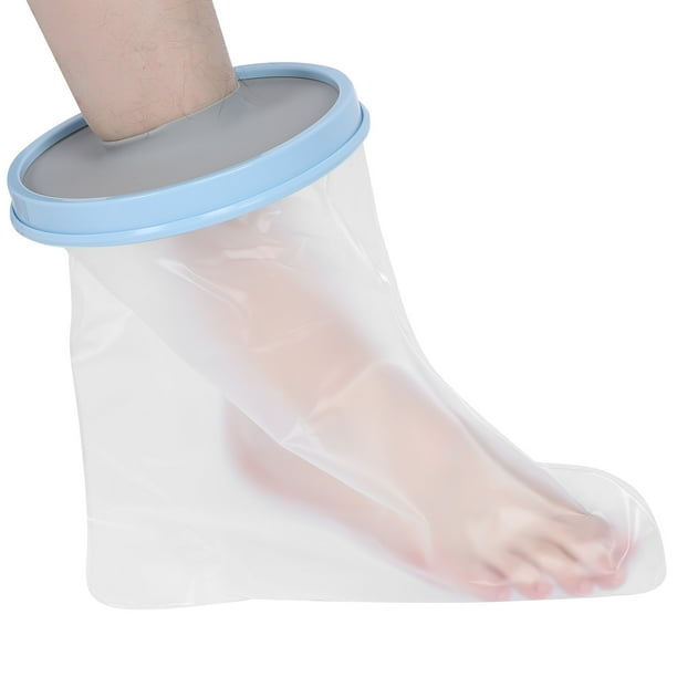 Foot Cast Cover, Shower Foot Protector Lightweight Flexible With Ring ...