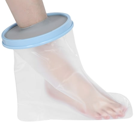 Foot Cast Cover, Shower Foot Protector Lightweight Flexible With Ring ...