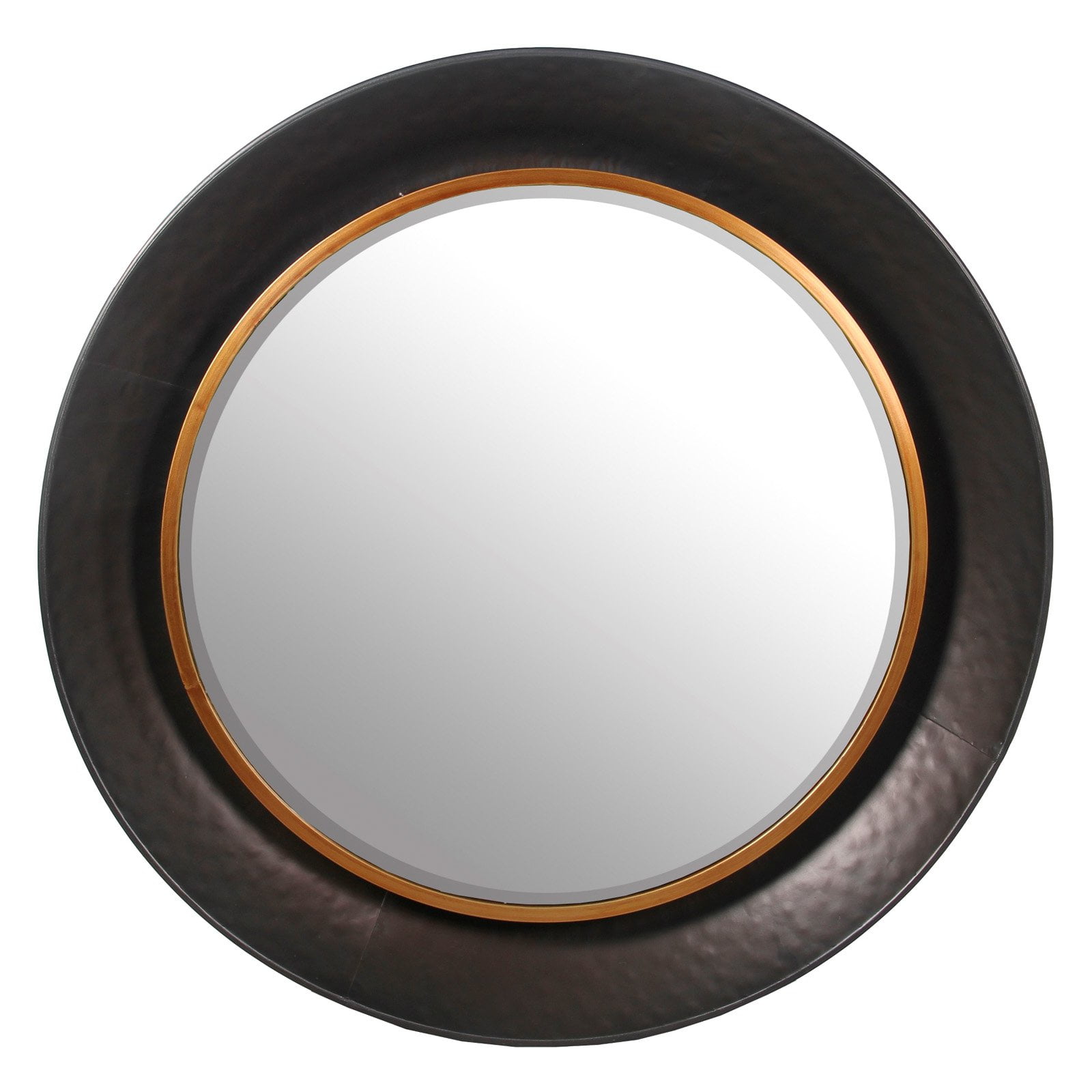 Privilege International Round Beveled Mirror - Walmart.com