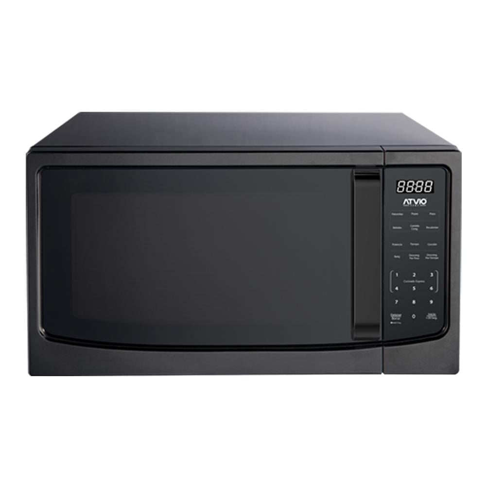 Horno de microondas Atvio 1.6 pulgadas Negro | Walmart en línea