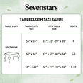 Yastouay Tablecloth for Rectangle Tables Spring Summer Tablecloth Green ...