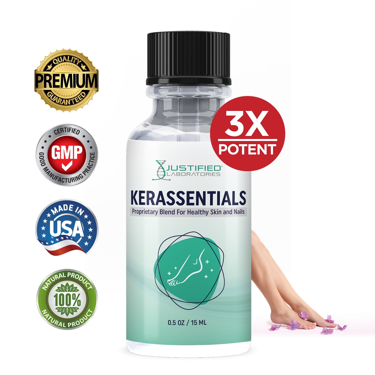 Kerassentials Toenail Treatment Oil May Support Strong Healthy Natural ...