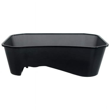 PawHut Small Turtle Aquarium Kit - Triple-Filtering Turtle Tank Reptile ...