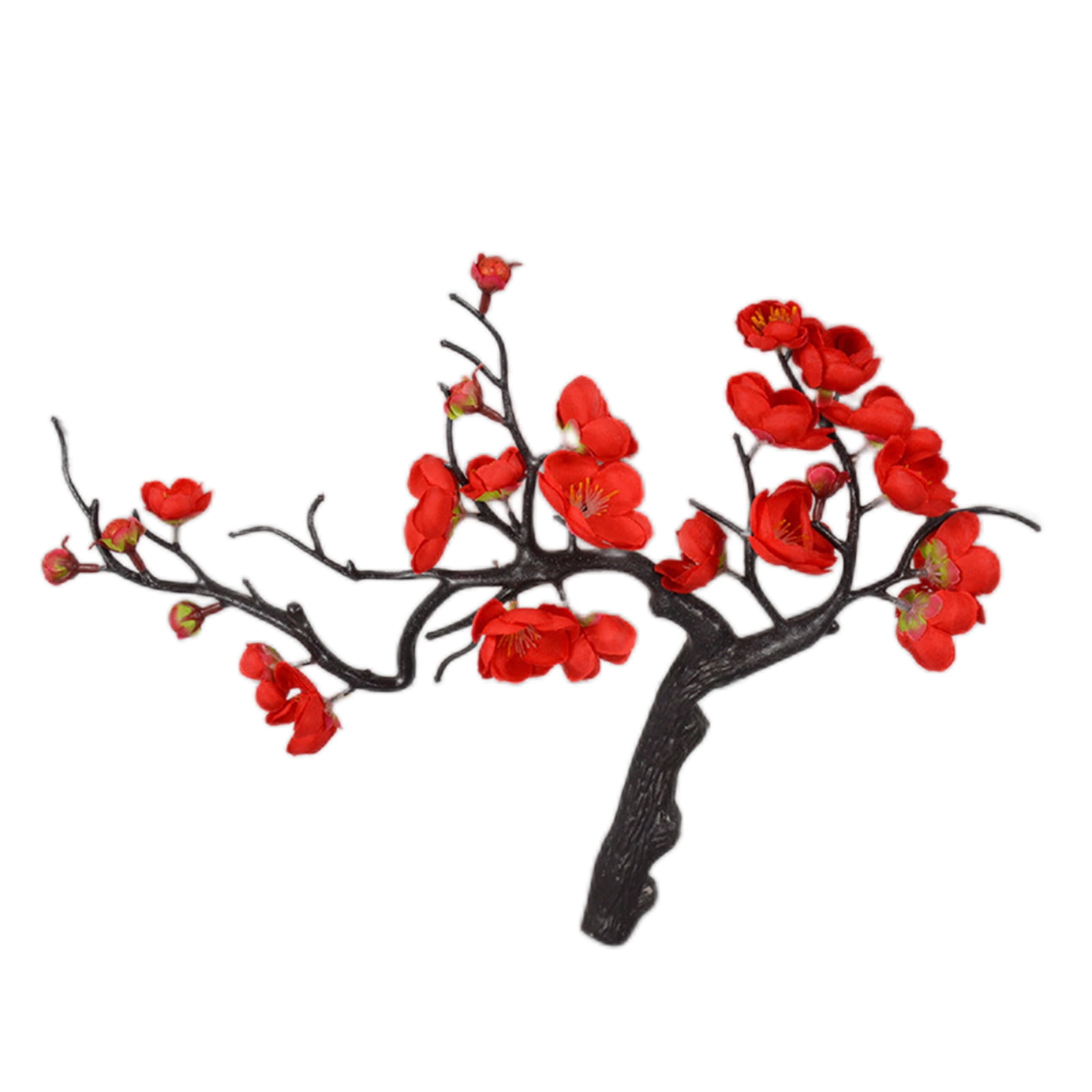 1 Pcs Plum Blossom Artificial Flowers Artificial Silk Plum Blossoms ...