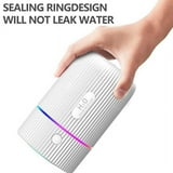 Small Silent Humidifiers, 220ml Desk Humidifiers, Whisper-Quiet ...