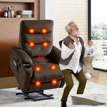 Momspeace Power Lift Recliner Chair Recliners for Elderly with Heat and ...