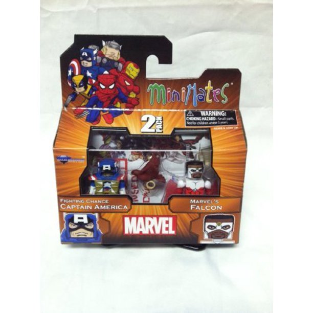 Marvel Minimates TRU Wave 18 Fighting chance Capitán América y Marvels ...