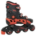 Linear Durango Black and Red Inline Skates Blades, Pain-Free True-Fit ...