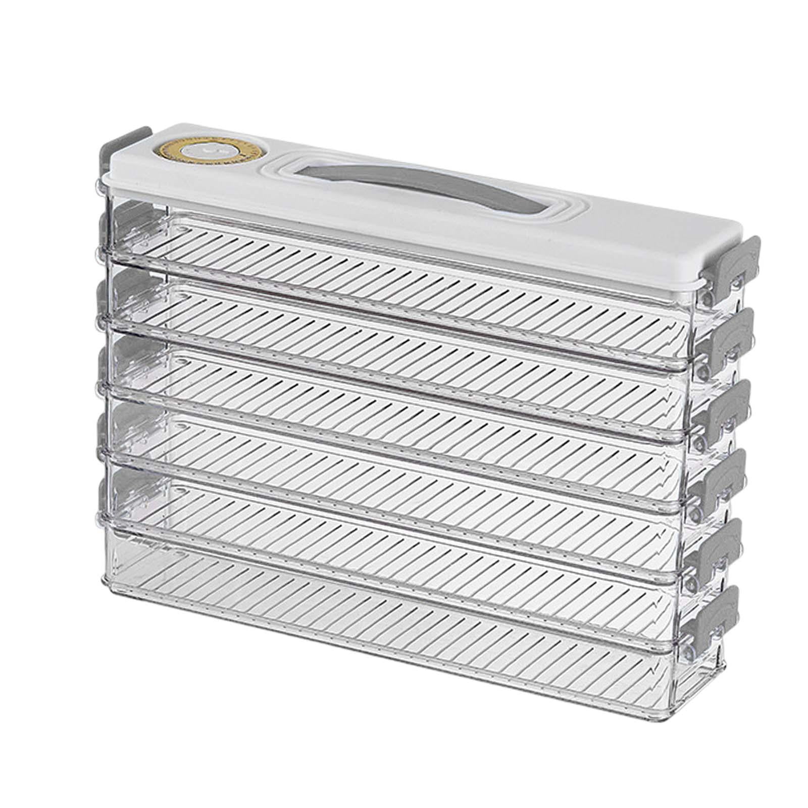 Refrigerator Dumpling Storage Box Fridge Side Door Multi-layer Freezing ...