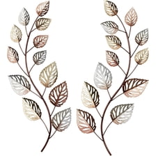 Joanne Ferrara's Herons at Bay Metal Wall Art Sculptures, Set of 2 ...
