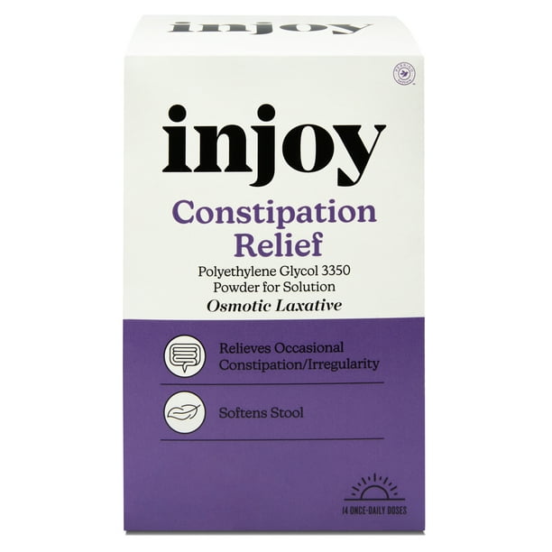 injoy Polyethylene Glycol 3350 Powder for Solution, Softens Stools ...