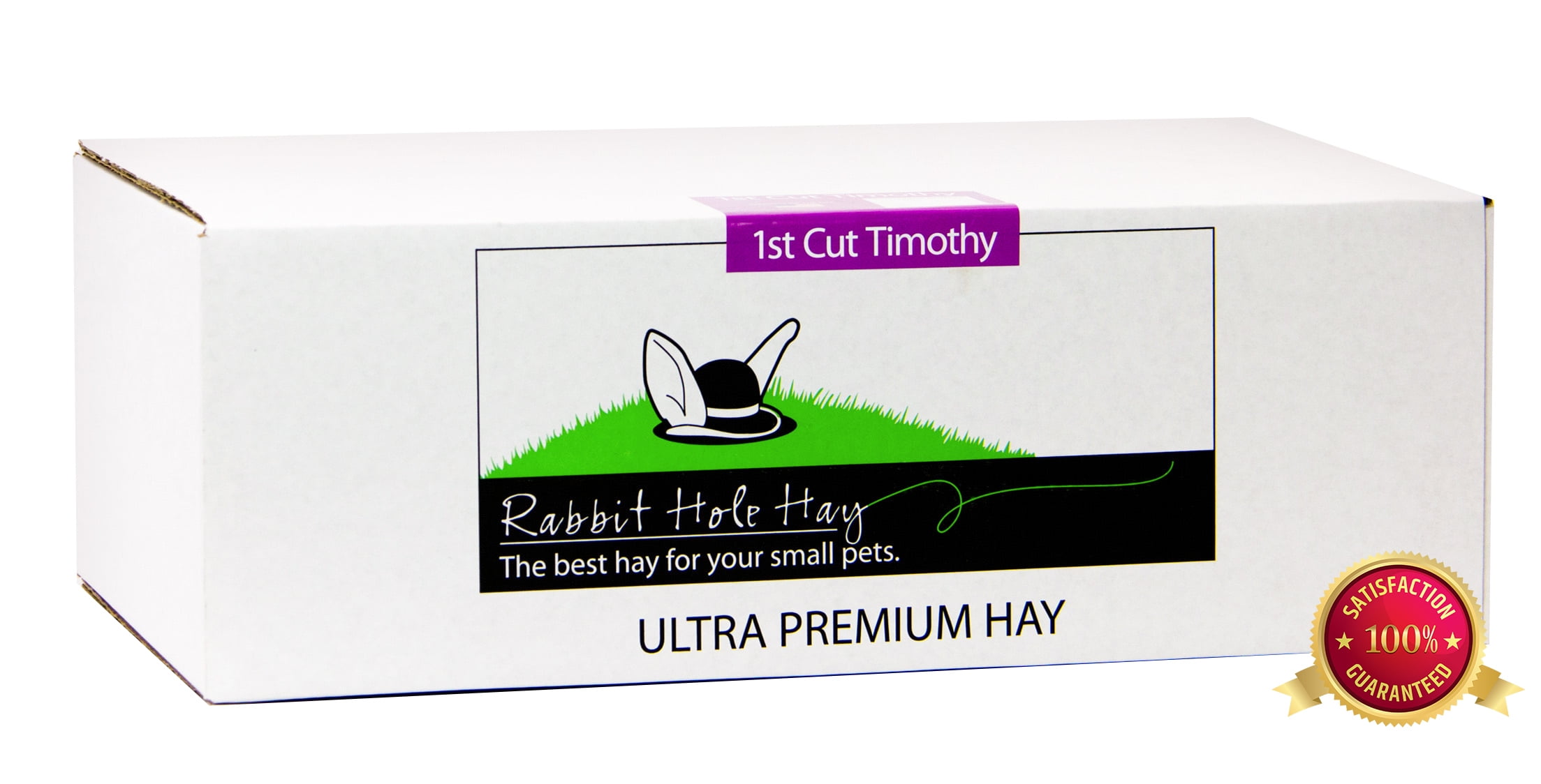 Rabbit Hole Hay, Ultra Premium Coarse Timothy Hay; 10lb box - Walmart.com