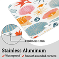 ADECORIVY Shells Ocean License Plate, Aluminum Decorative Novelty ...