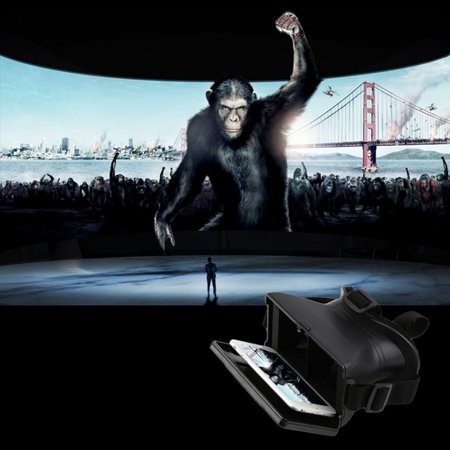 New 3D Virtual Reality VR Glasses Head Mount for 5.5" Smartphone ...