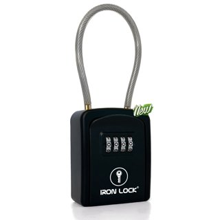 EUWBSSR Key Lock Box with Code, Lock Box for House key, Safe Box, Home ...