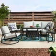 Mainstays Asher Springs Outdoor 4-Piece Sectional Sofa Set - Walmart.com