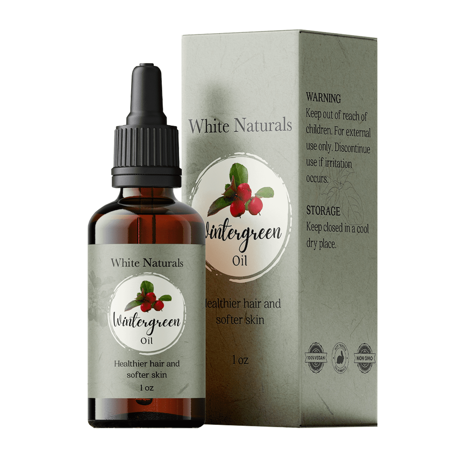 Wintergreen Essential Oil, Refreshing, 100% Pure Natural Therapeutic ...