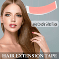 72Pcs Red Duo- Lace Wig Double Tape Slitting Line Sided Adhesive ...