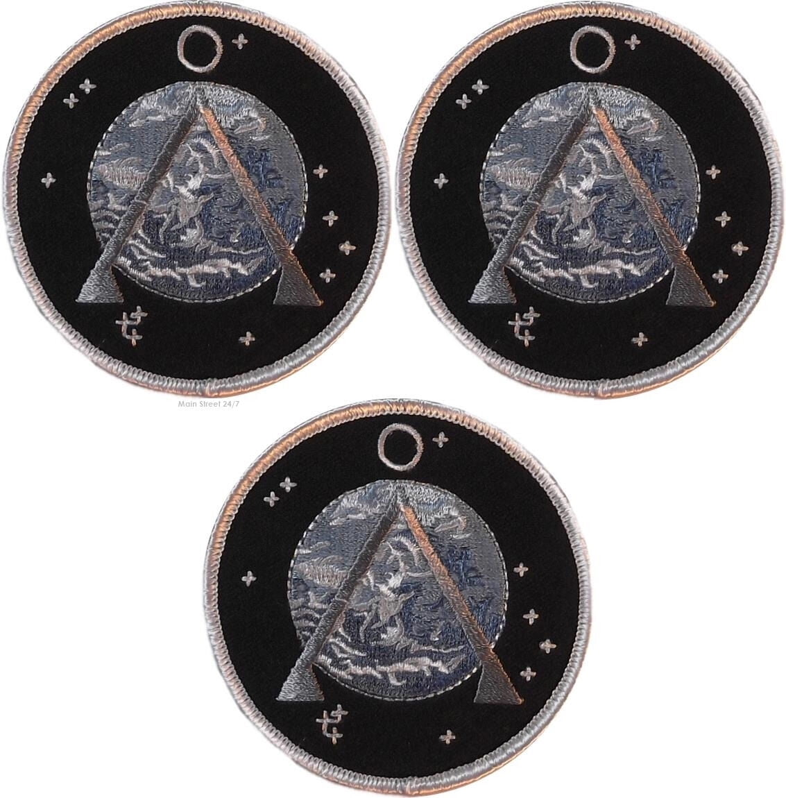 Stargate SG1 Project Earth Set of 3 Embroidered 3 1/2" Diameter Patches ...