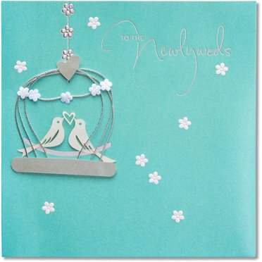 Wedding Bells Wrapping Paper, 5 x 2.5 ft, 1ct - Walmart.com