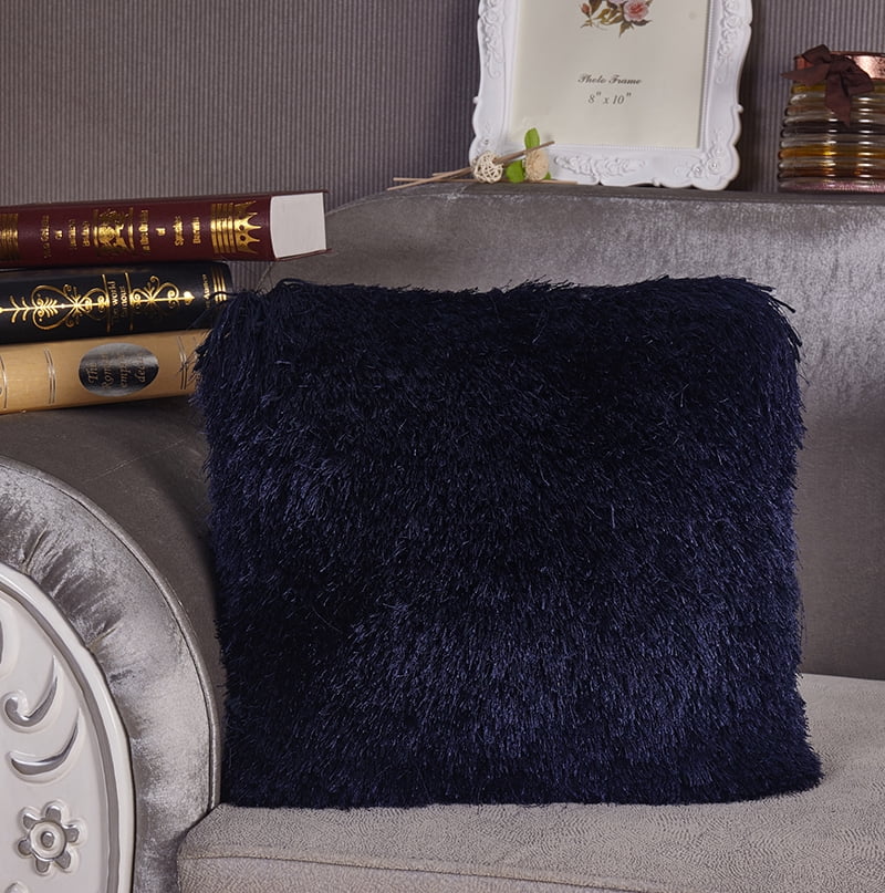 "Decorative" Shaggy Pillow (18-in x 18-in) - Walmart.com