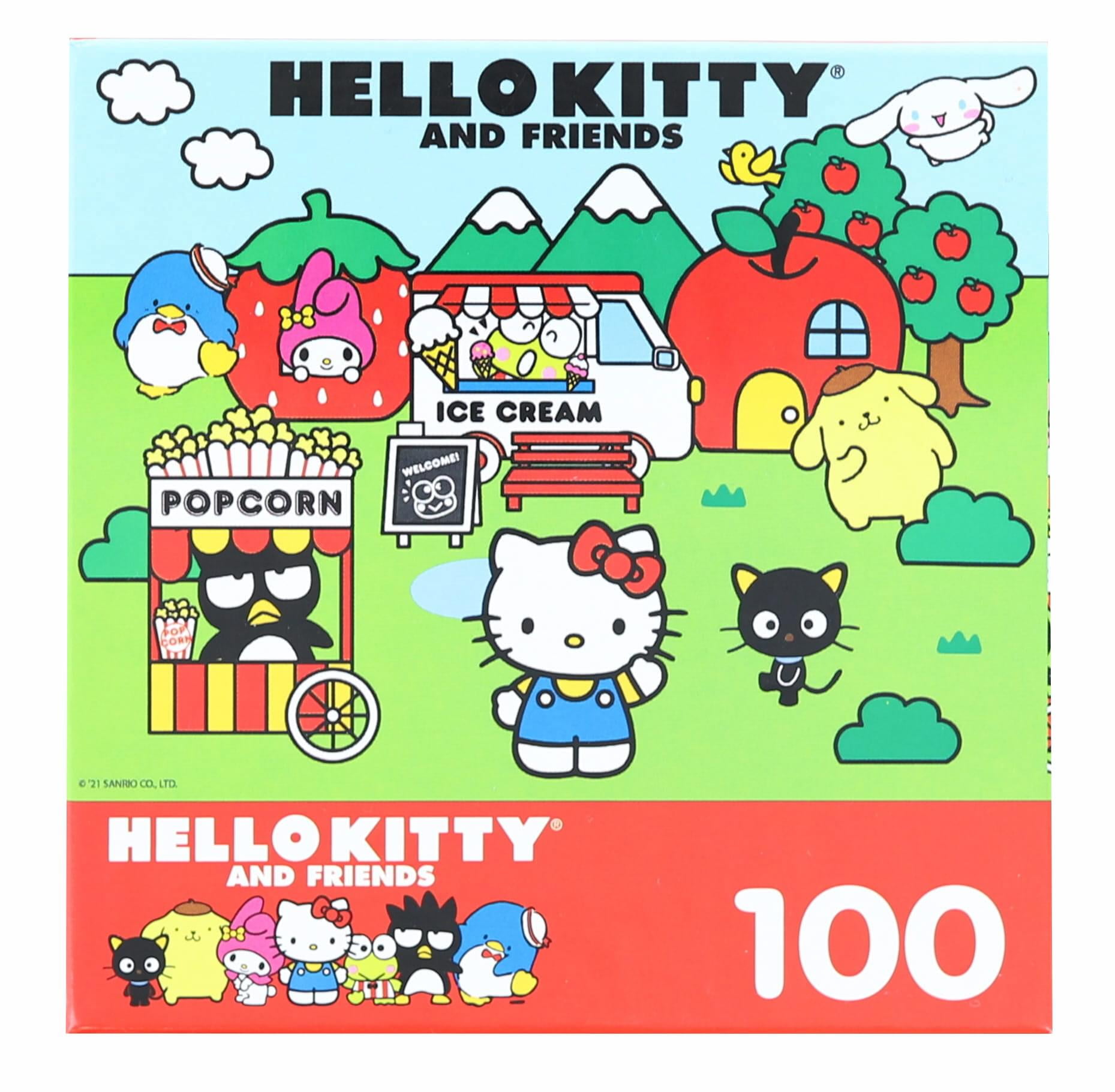 Hello Kitty 100 Piece Jigsaw Puzzle | Hello Kitty and Friends Park ...