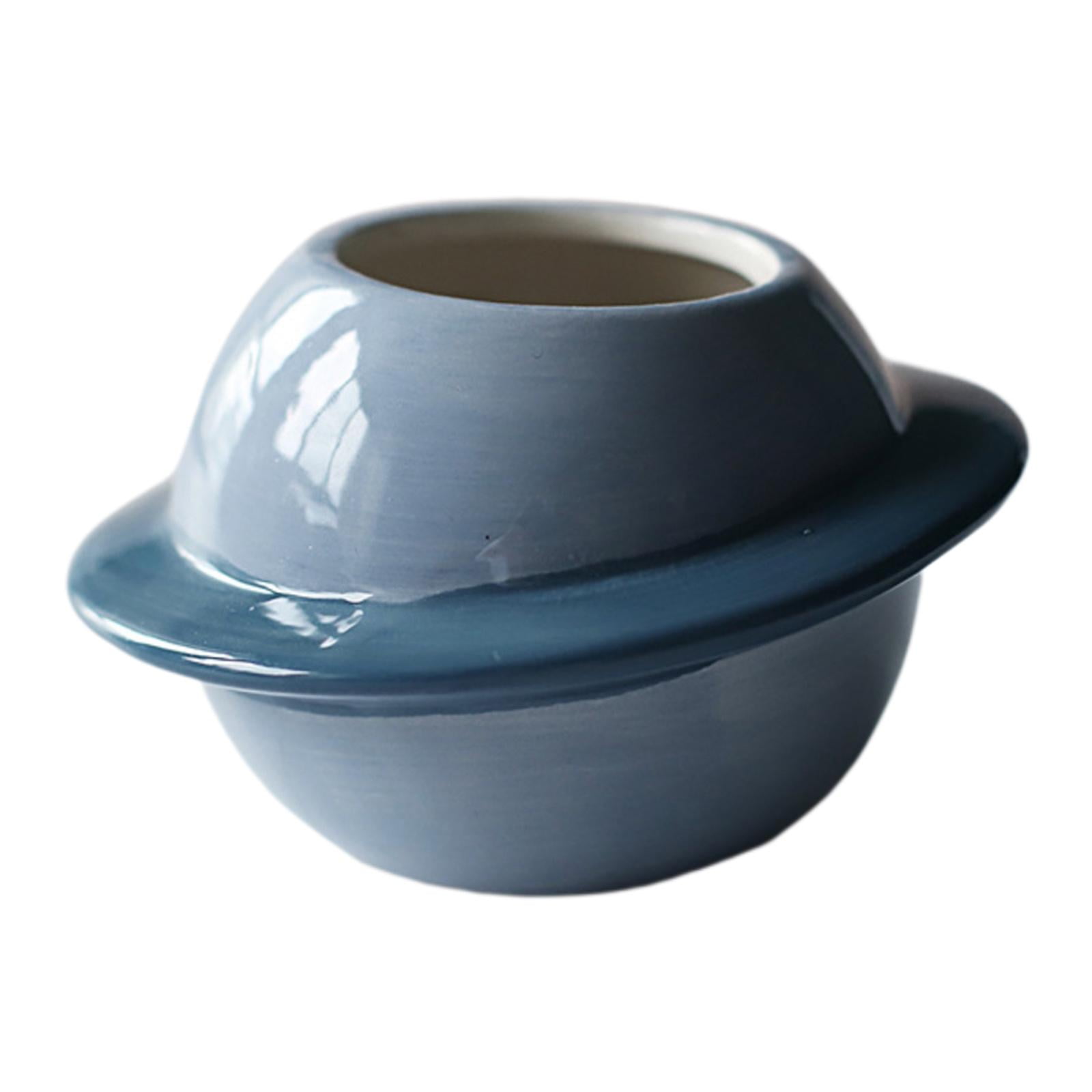 Ceramic Florpot Succulent Pot Vase Desktop Planter Blue - Walmart.com