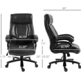 Office Chair | Keep Back Supported, Tilt Function for Break | PU ...
