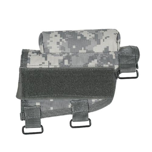Voodoo Tactical Buttstock Cheek Piece with Ammo Carrier (Army Digital ...