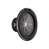 KICKER CompR CWR124 12-Inch Subwoofer Driver for Car - 500 Watt ...