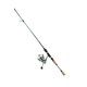 Okuma Fishing Rox 8" Medium Graphite Spinning Rod and Reel Combo ...