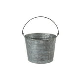 "Ashland® 6.3"" Small Metal Galvanized Pail for Indoor Use" - Walmart.com