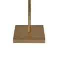 15 in. Gold Modern Rechargeable Indoor Outdoor Integrated LED Stick ...