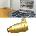 Air Vent Pressure Relief Valves Brass Tap Water Heating Pipe Vent ...