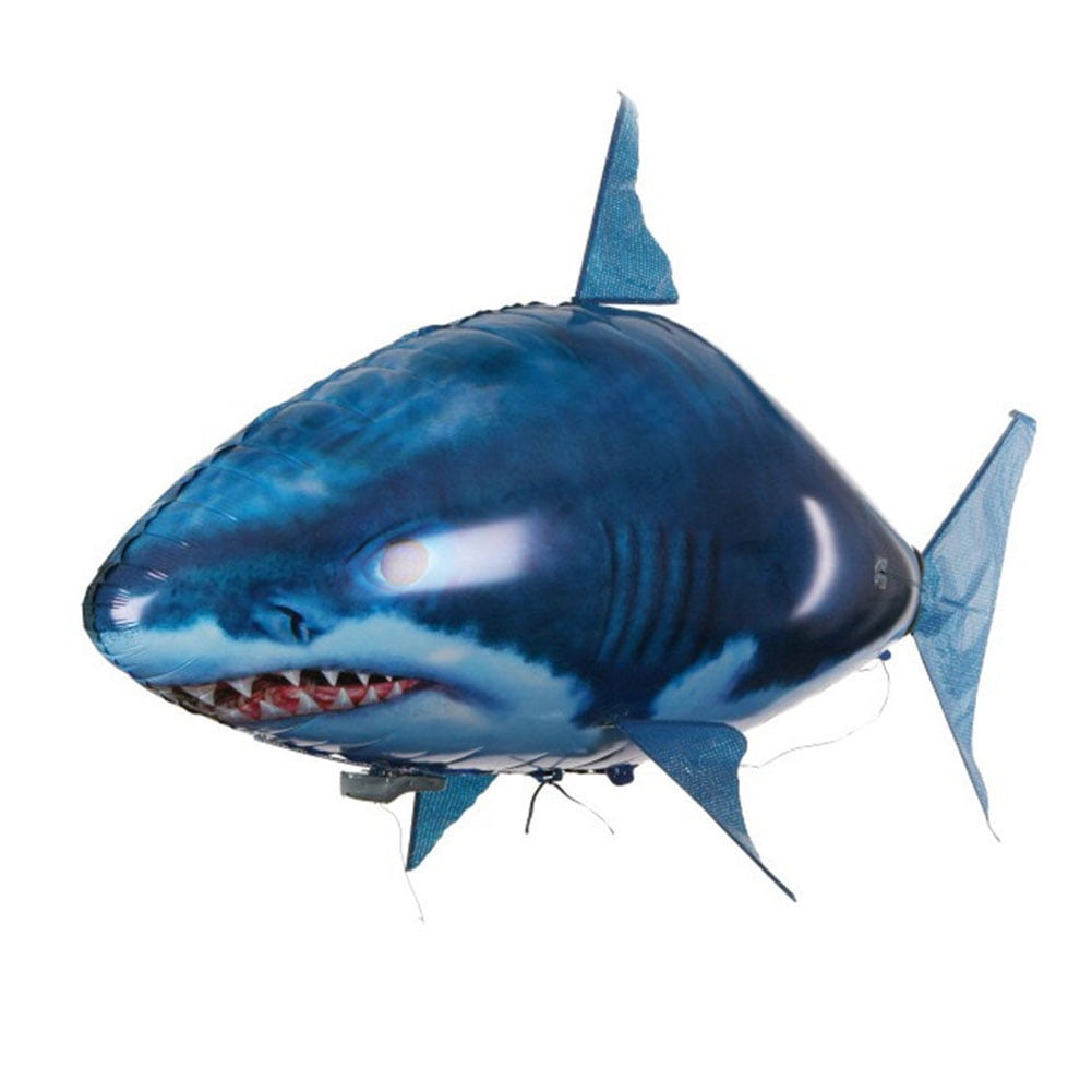 LoyGkgas Remote Control Shark Toys Infrared RC Electric Flying Air Kids ...