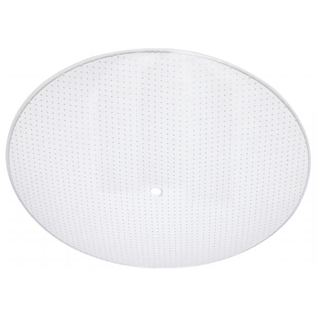 13 in. Clear Dot Glass Round Light Diffuser - Case of 12 - Walmart.com