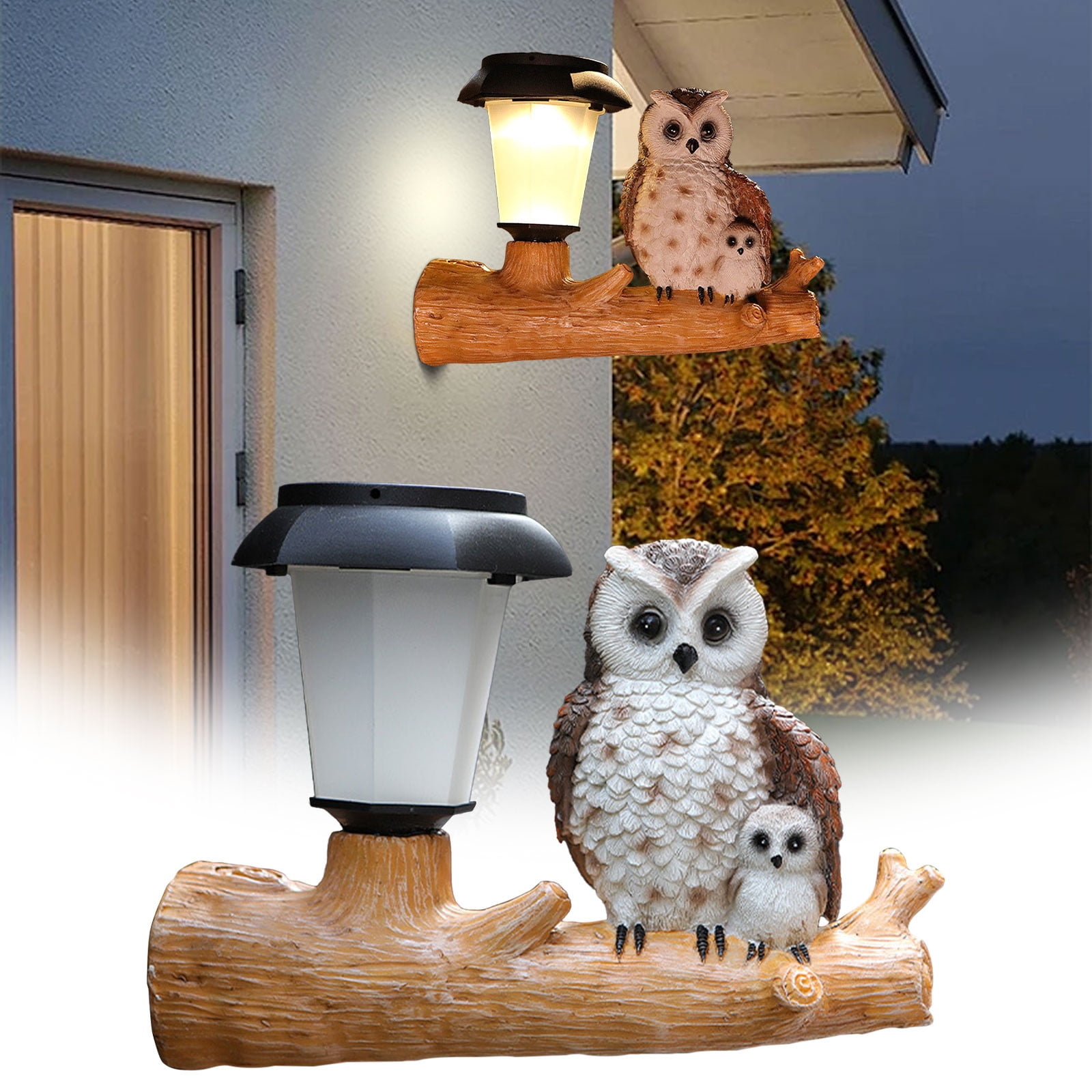 Daily Garden Solar Lights Outdoor Sculpture Solar Powered Realistic ...
