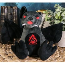 Ebros Winged Demonic Bulldog Gargoyle Chimera Eye of Horus Luxe Soft ...
