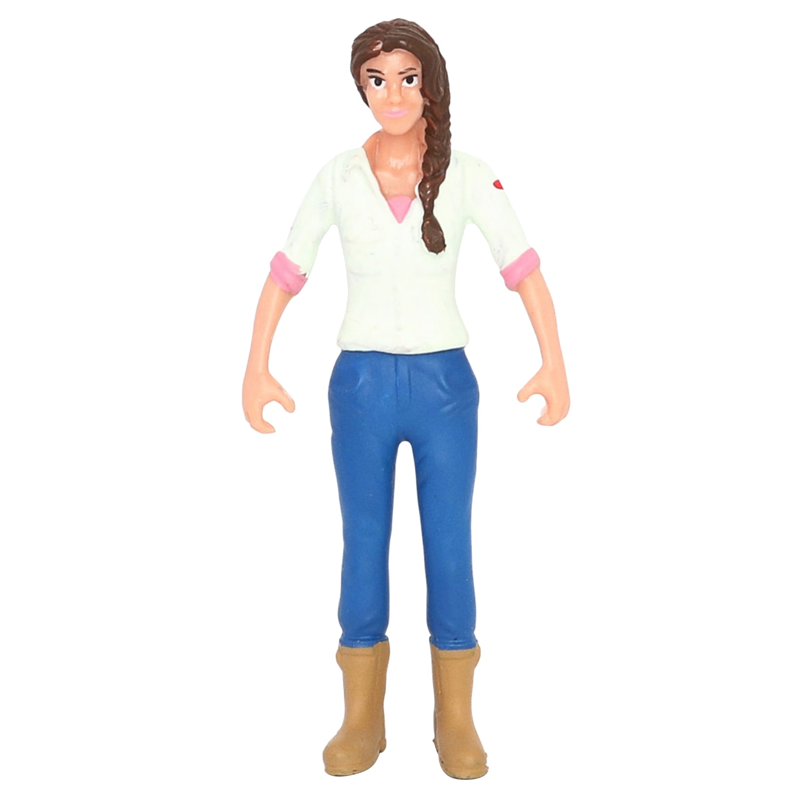 Skindy PVC Simulation Figurine Mold Decor Toys - Worker and Farmer ...