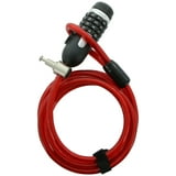 WordLock Loop & Lock Bike Lock, Red, 10 mm 7 Ft. - Walmart.com