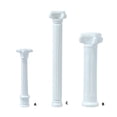 Roman Pillars Plastic Greek Column Miniature Roman Column Decors Priest ...