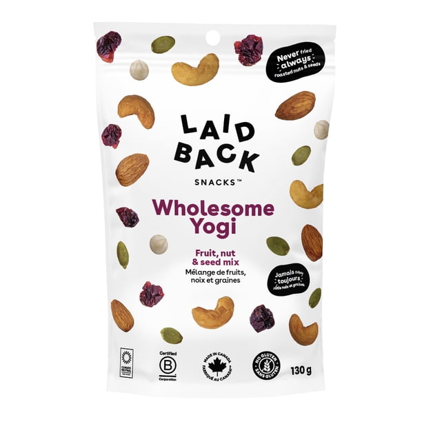 Laid Back Snacks | Mix Wholesome Yogi (Dried cranberries, Yogurt chips ...