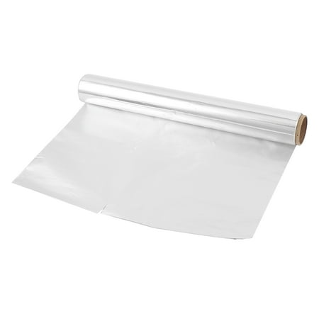 16ft x 1ft Silver Tone Aluminum Foil Roll Oven BBQ Grill Baking Tinfoil ...